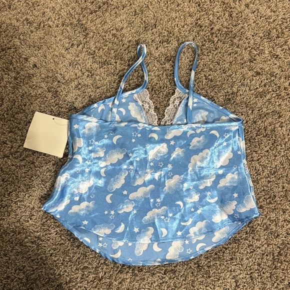 Vintage | Tops | Nwt Vintage Cute Cloud Tank | Poshmark